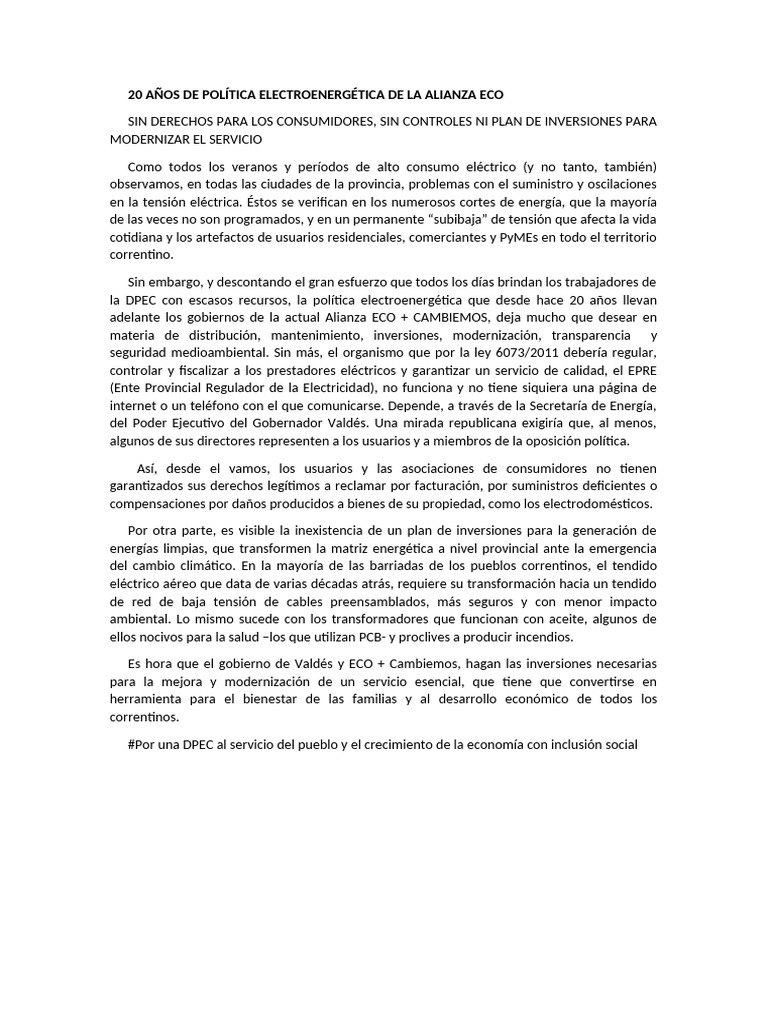 DPEC | PDF | Economias