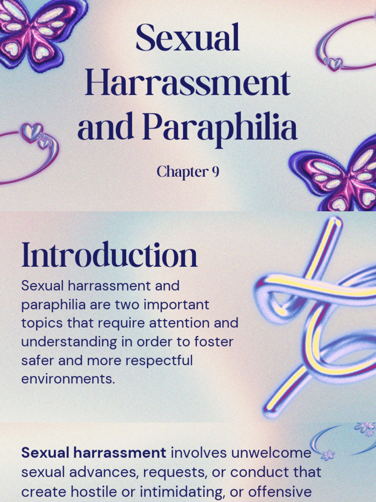 Sexual Harrassment and Paraphilia | PDF | Sexual Harassment | Harassment