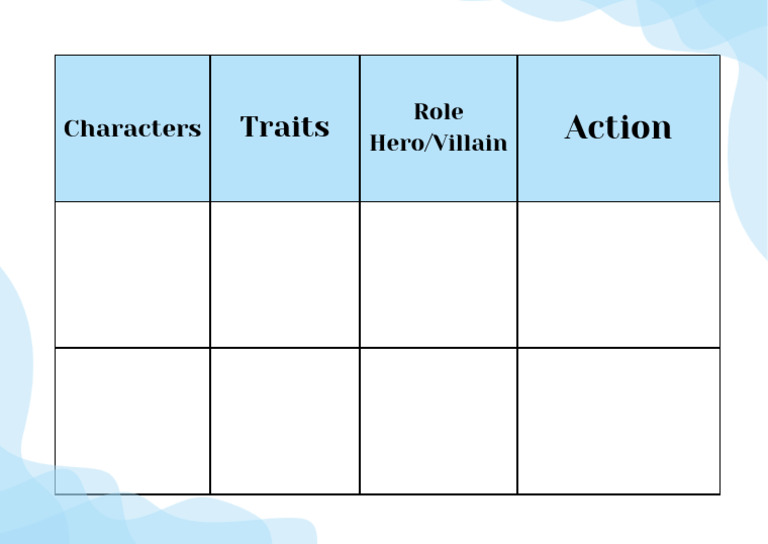 CHARACTERS | PDF
