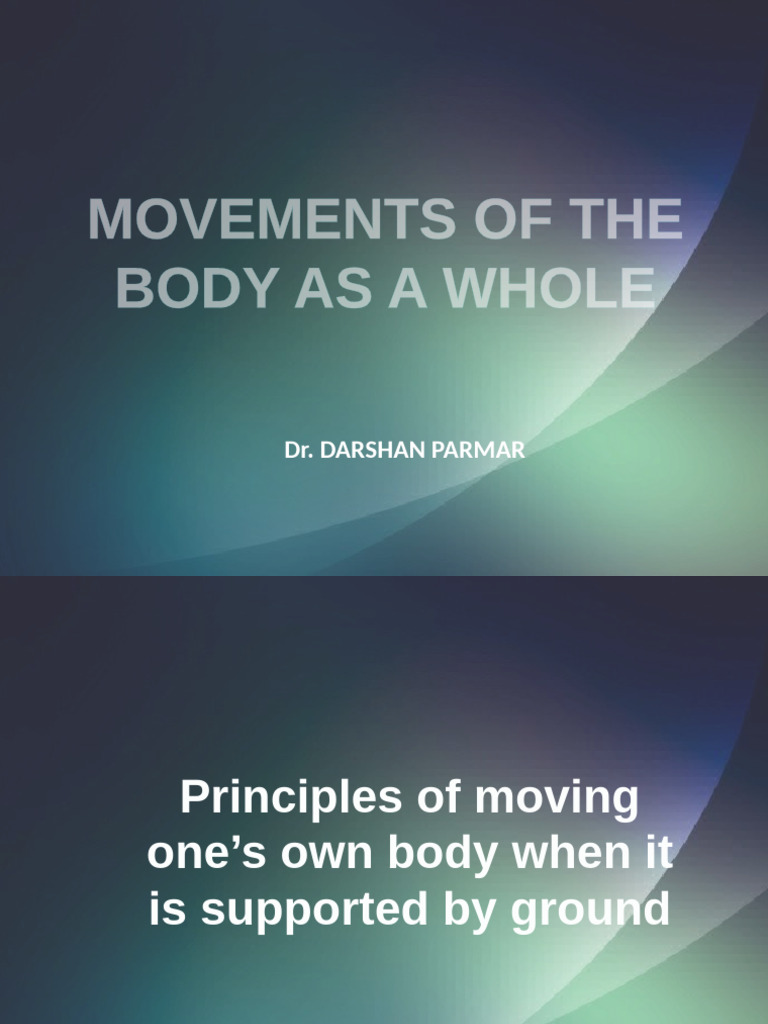 Movement of The Body | PDF | Force | Buoyancy