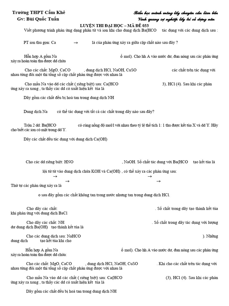 033 Li Thuyet Su Dien Li TH | PDF