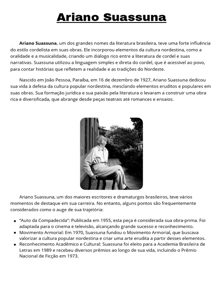Ariano Suassuna | PDF