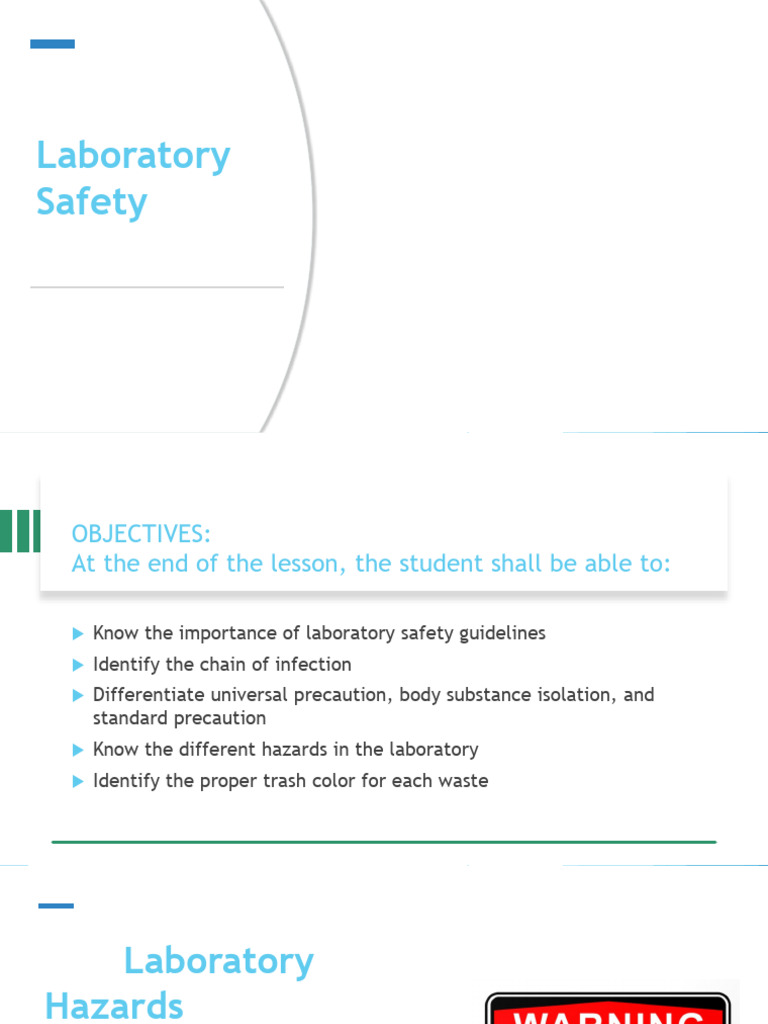 Lab Safety | PDF | Hand Washing | Personal Protective Equipment