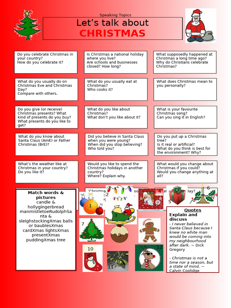 763 Lets Talk About Christmas | PDF | Christmas | Holidays