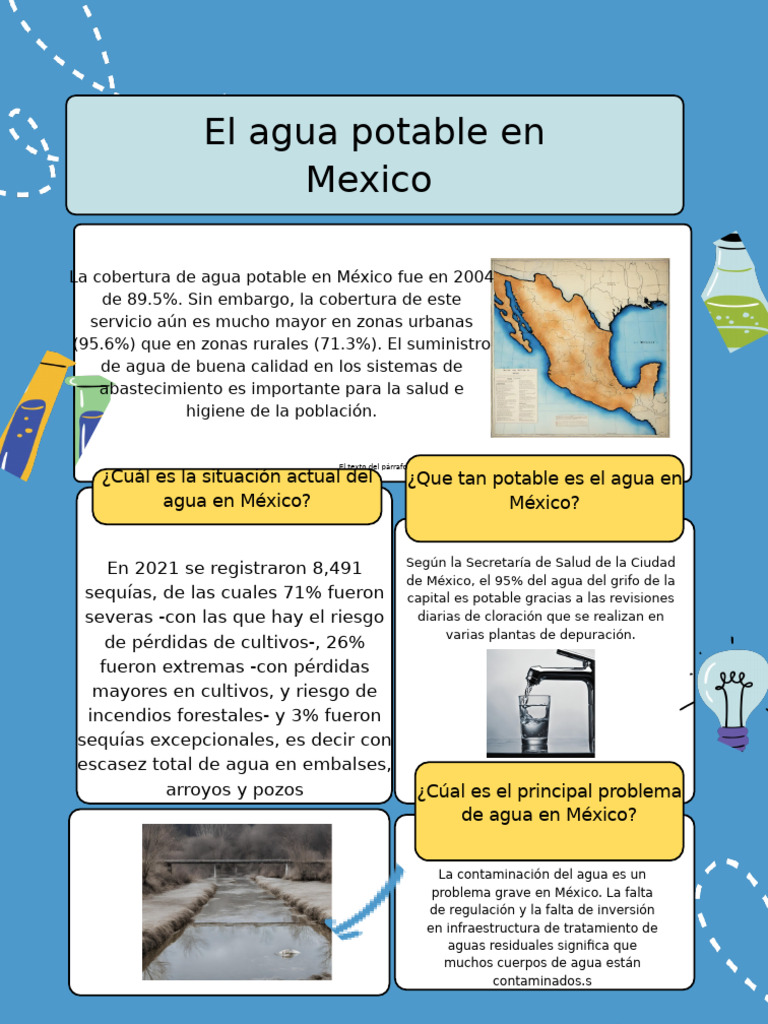 El Agua Potable en Mexico | PDF