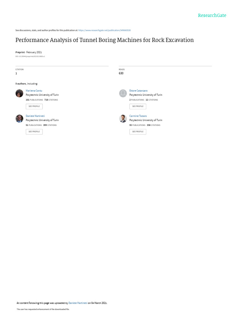 preprints202102.0600.v1 | PDF | Regression Analysis | Tunnel