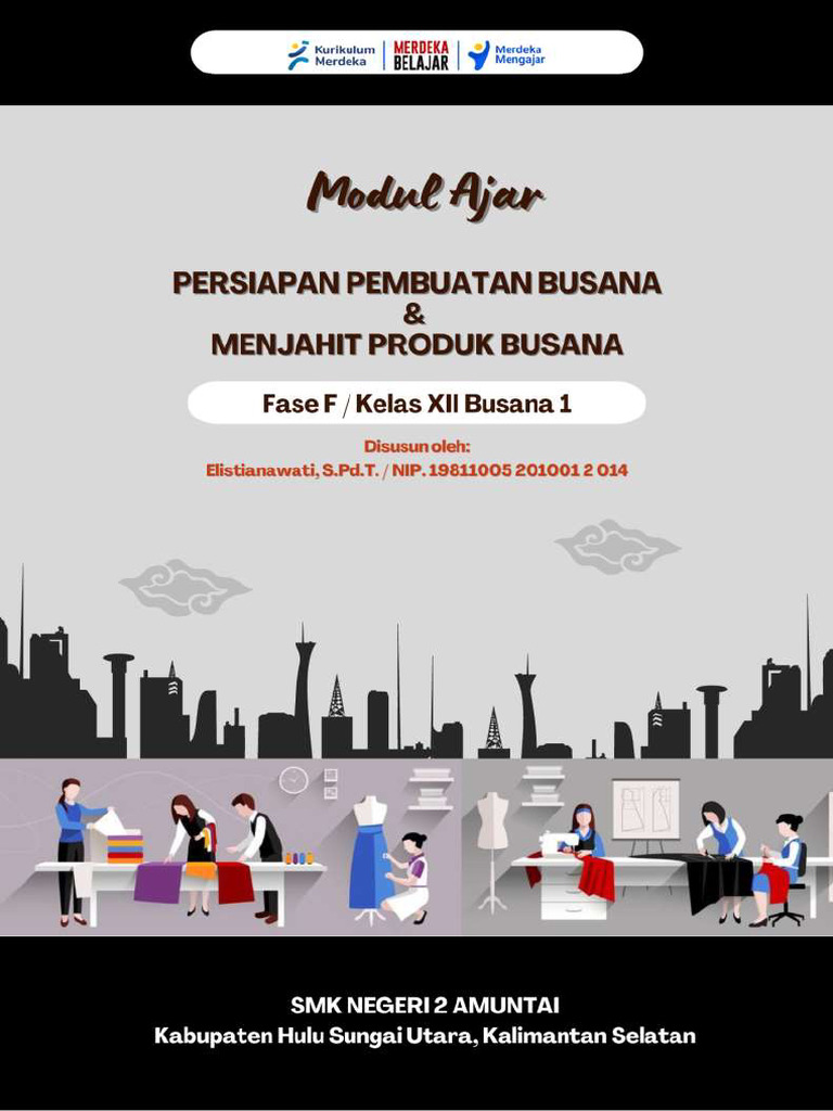 Persiapan Pembuatan Busana Jacket | PDF