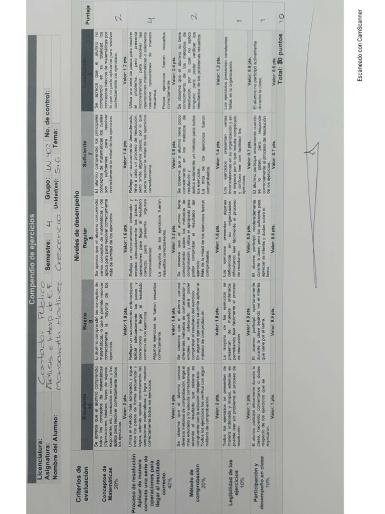 4.- Compendio de ejercicios | PDF