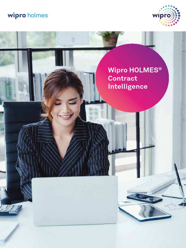 Wipro HOLMES Contract Intelligence | PDF | Cloud Computing | Artificial Intelligence