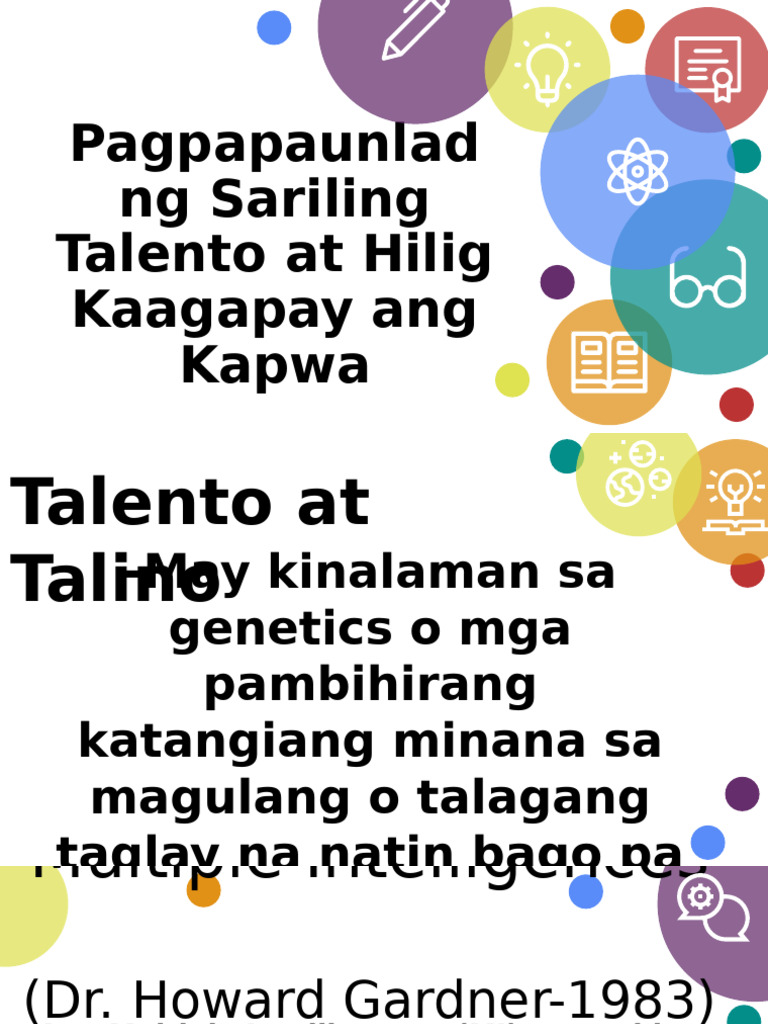 Q3 - W1 D1 and D2 - Talento at Hilig | PDF