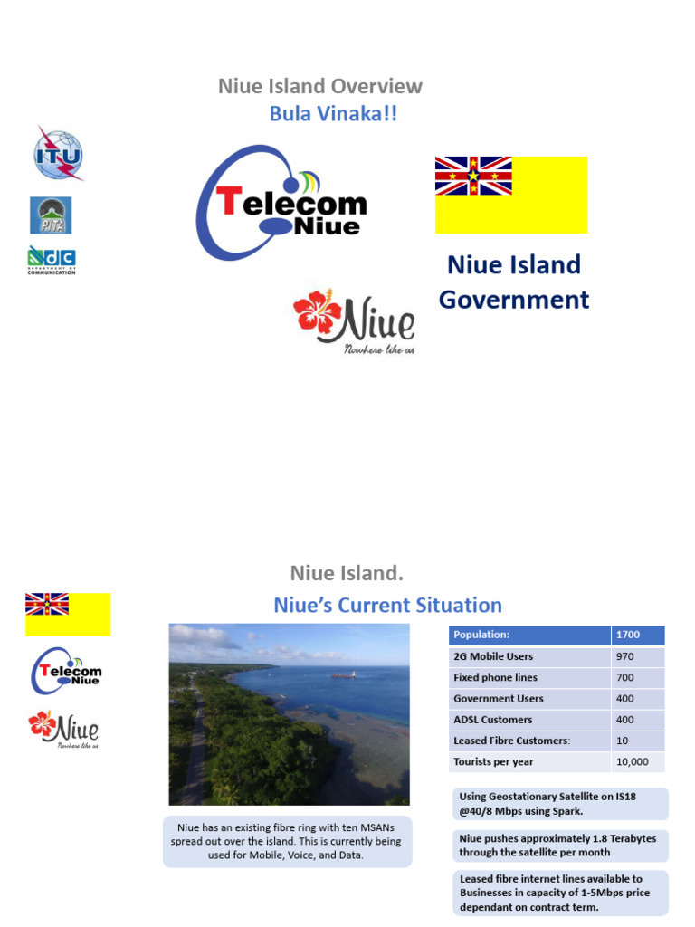 Niue Telecom Infrastructure Overview | PDF | Telecommunications | 4 G