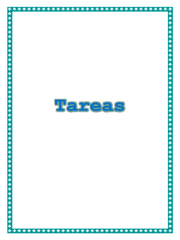 Tareas | PDF