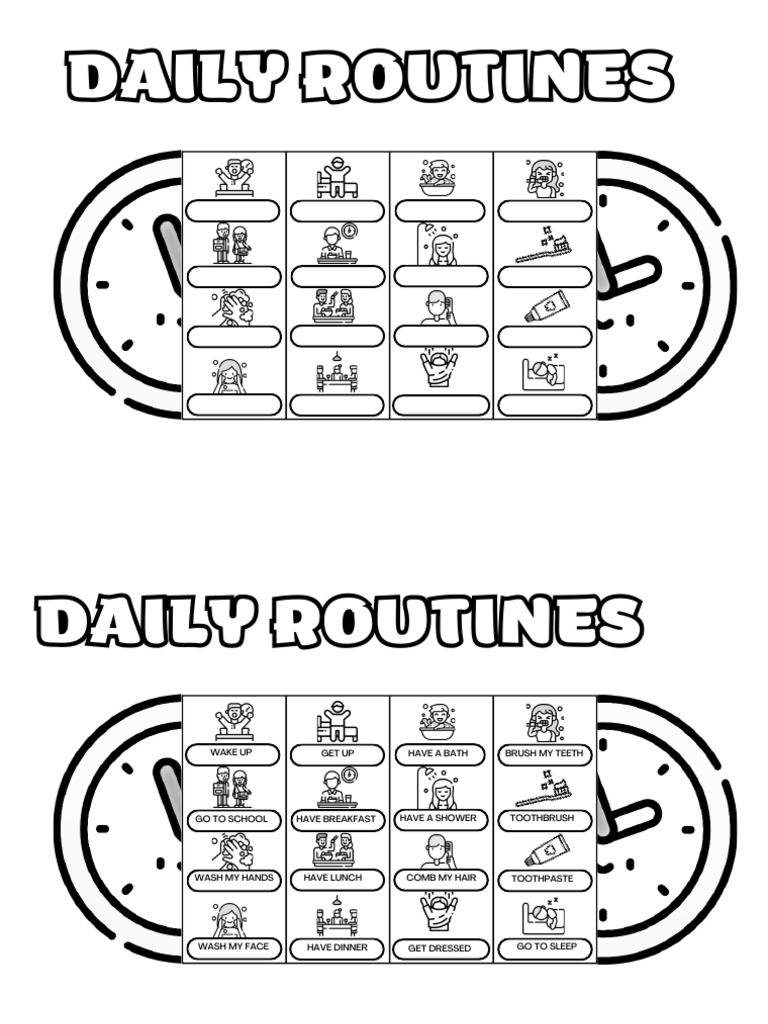 Daily Routines | PDF