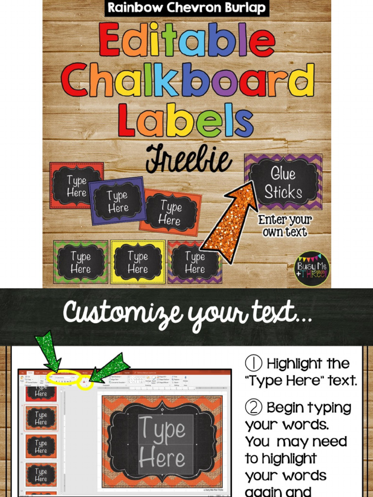 Editable Classroom Resources Bundle | PDF