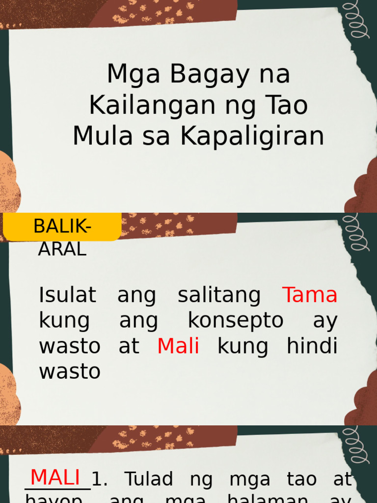 SCI W8Q2 day 3 | PDF