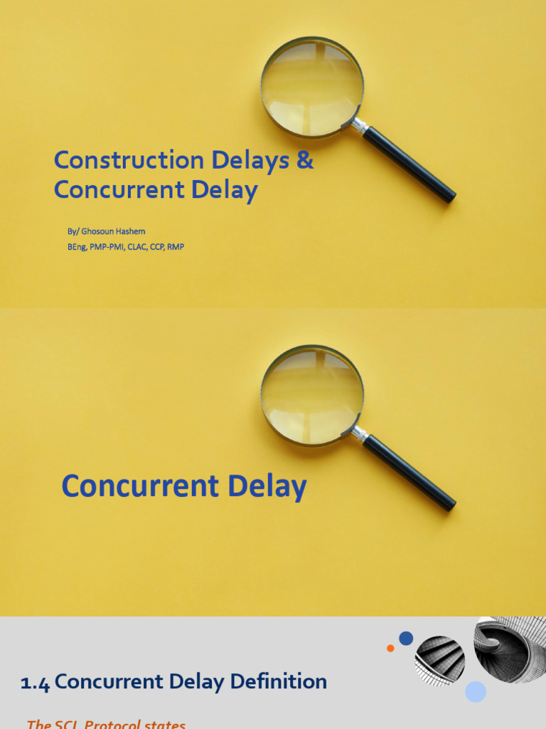 3.1 04 Concurrent Delay | PDF