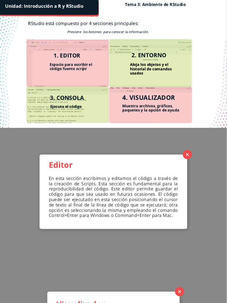 Ambiente de R - Studio | PDF