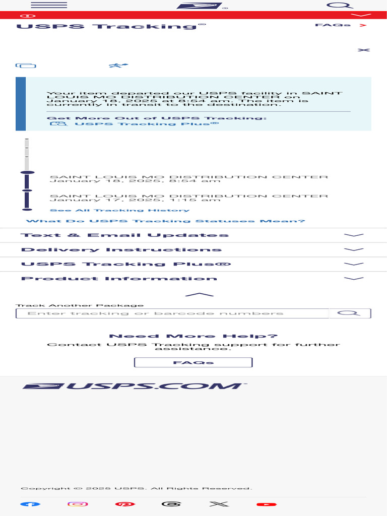 USPS Tracking® Results | PDF | United States Postal Service | Economy ...