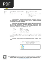 Surat Edaran Pengesahan RKAS ARKAS Tahun Anggaran 2025 | PDF