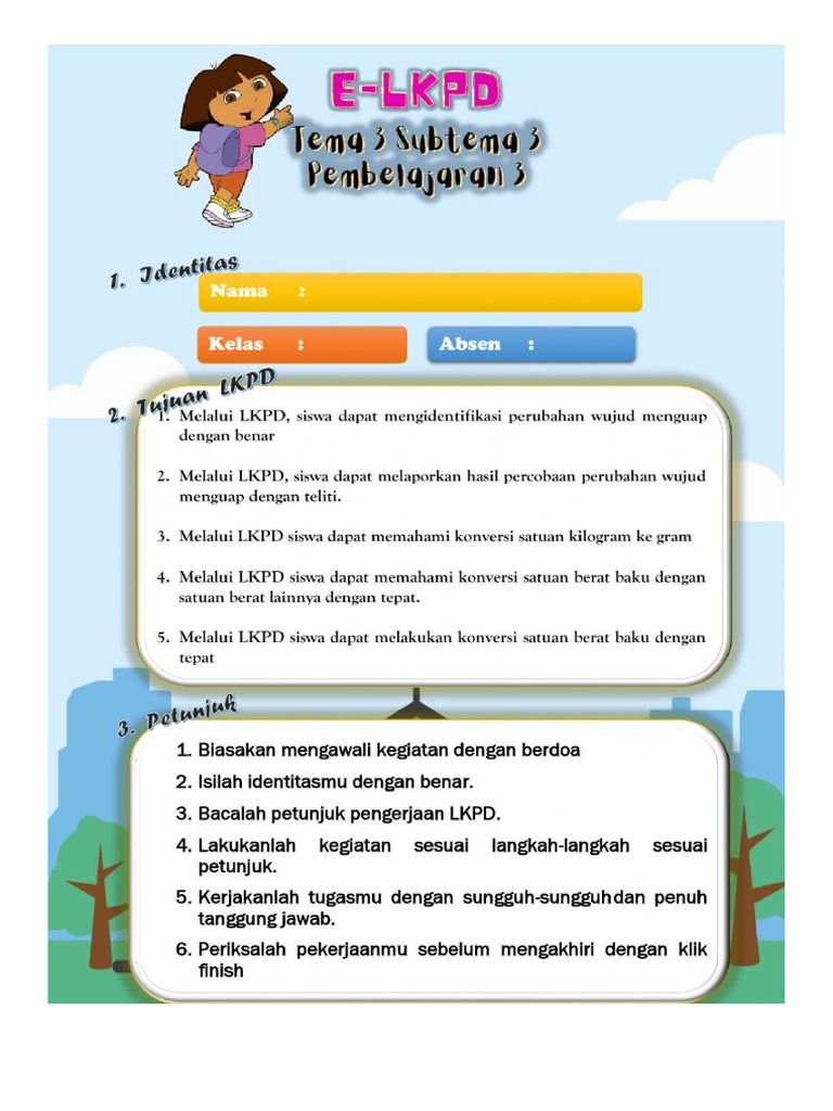 LKPD TEMA 3 (2) | PDF