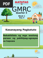 Q3 GMRC Worksheets | PDF