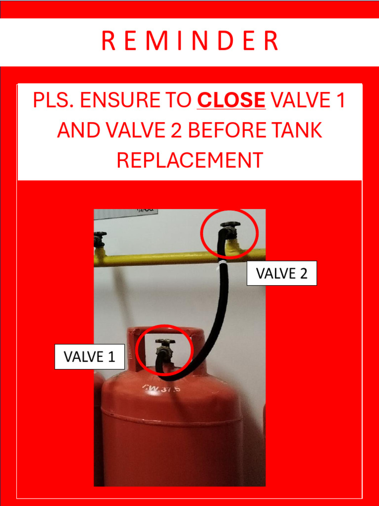 LPG Signage Reminder | PDF