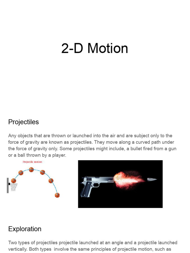 2 D Motion 3 | PDF