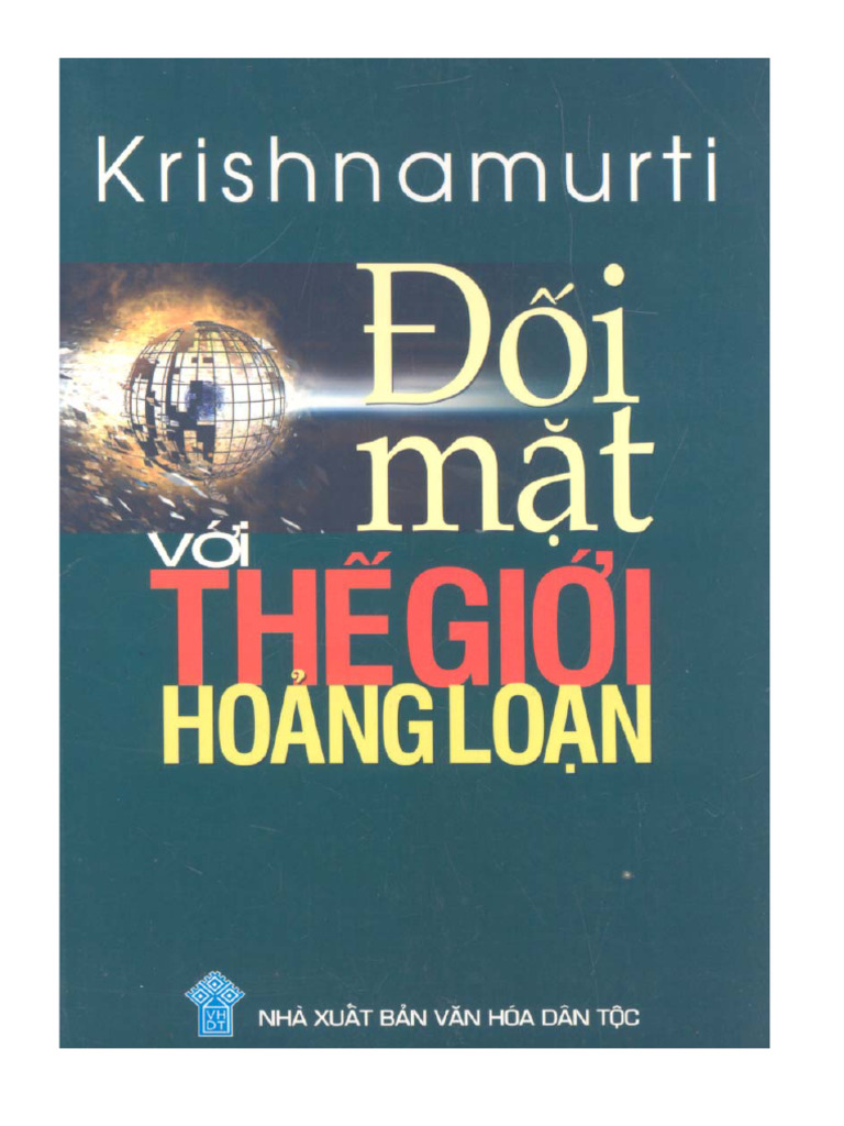 Doi Mat Voi The Gioi Hoang Loan - Jiddu Krishnamurti | PDF