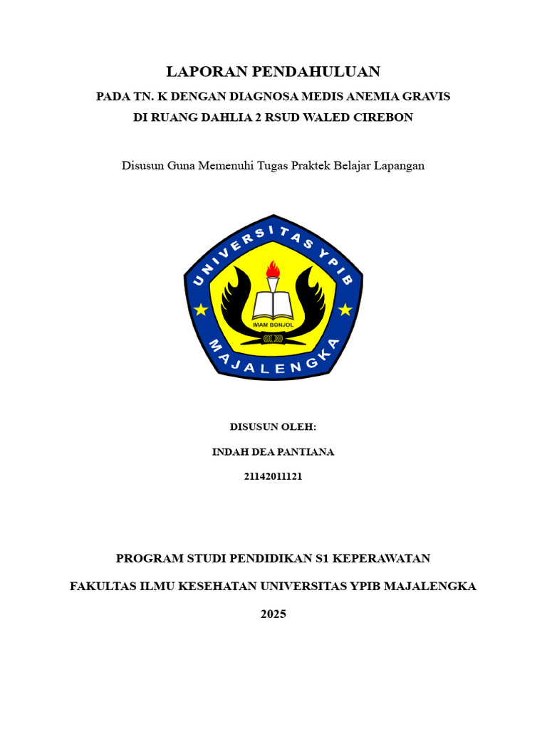 LP Anemia Grafis Indah Dea | PDF