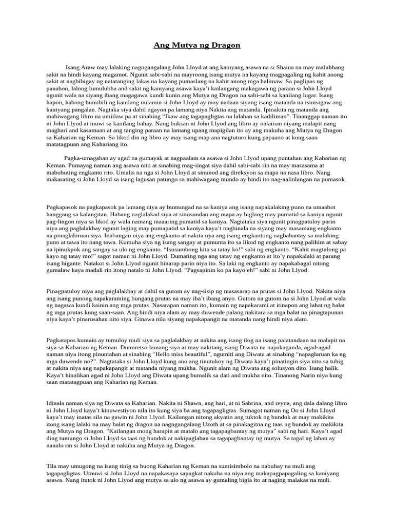 Pedro Penduko X Ang Panday by Cup of Joe | PDF