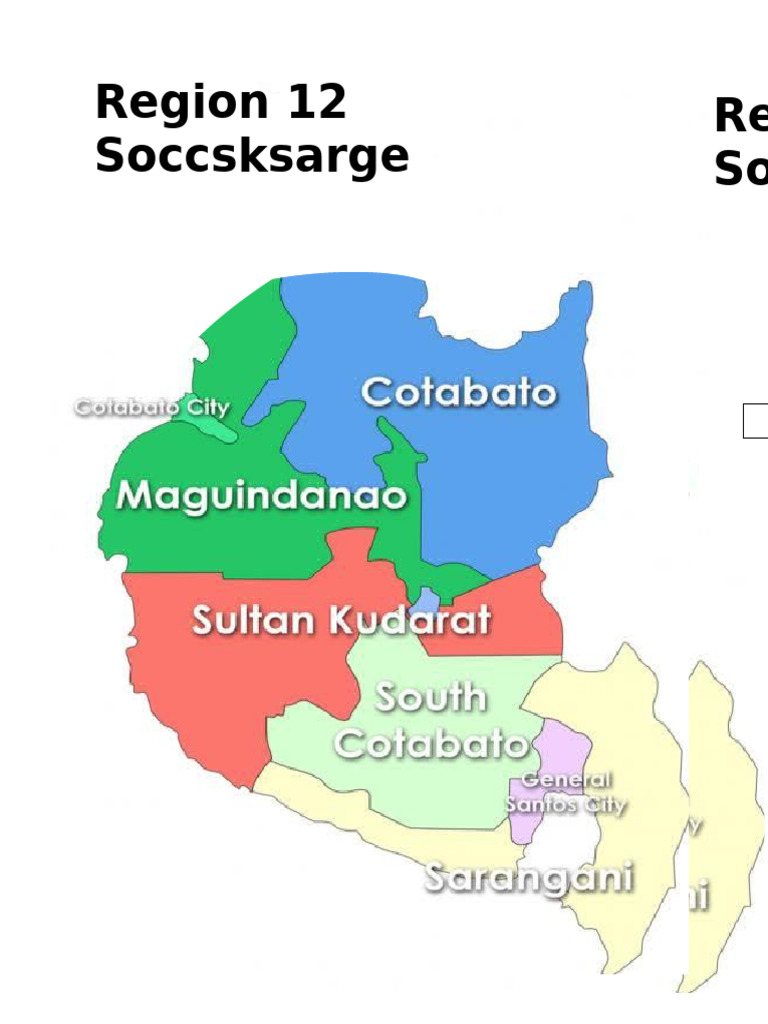 Region 12 Maps | PDF