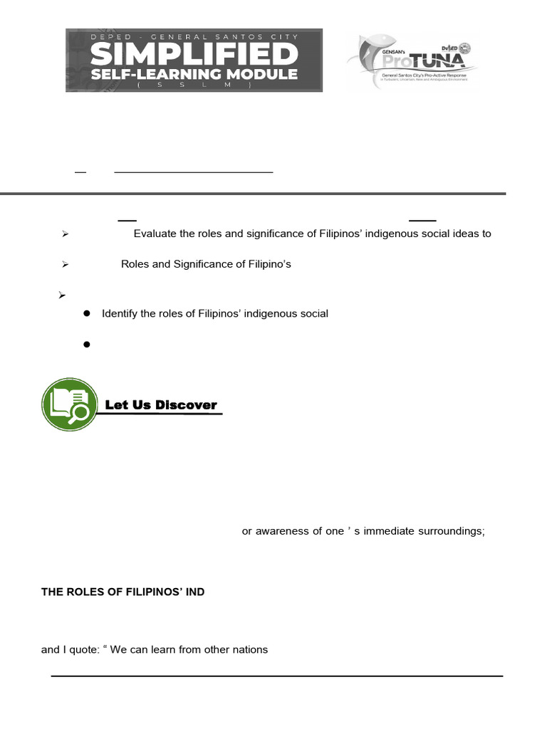 SSLM GR11 Diss Q4 W2.-Alil-1 | PDF | Psychology