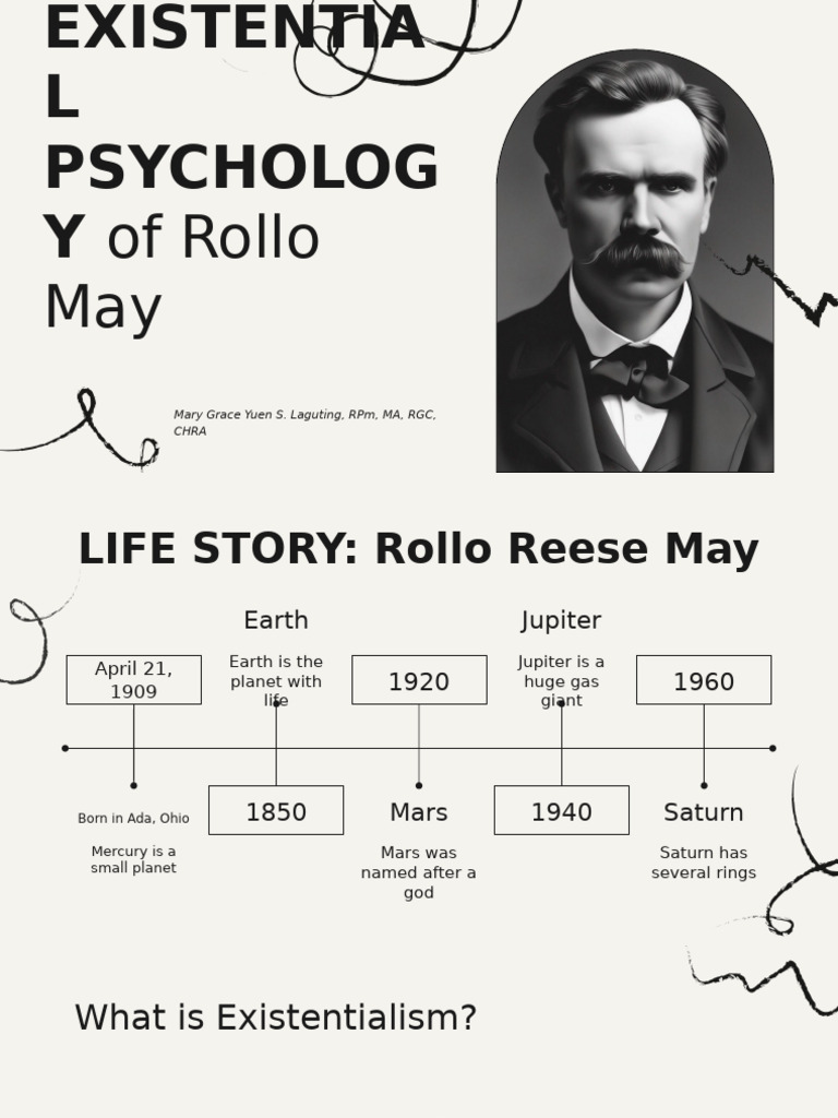 Rollo May - Laguting, Mary Grace Yuen S | PDF | Planets | Existentialism