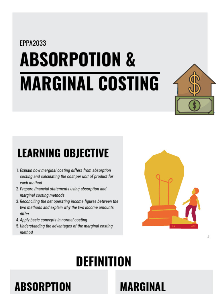 Marginal vs Absorption Costing Explained | PDF | Cost Of Goods Sold ...