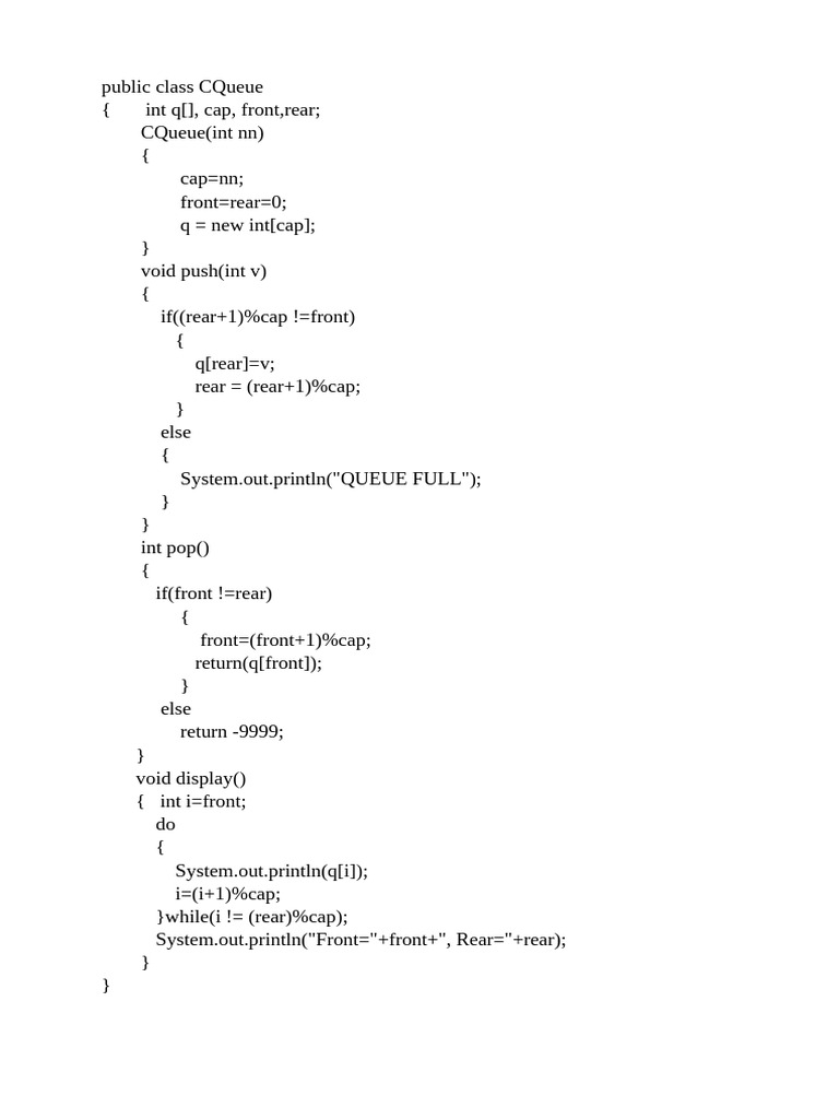 CQueue | PDF CQueue | PDF