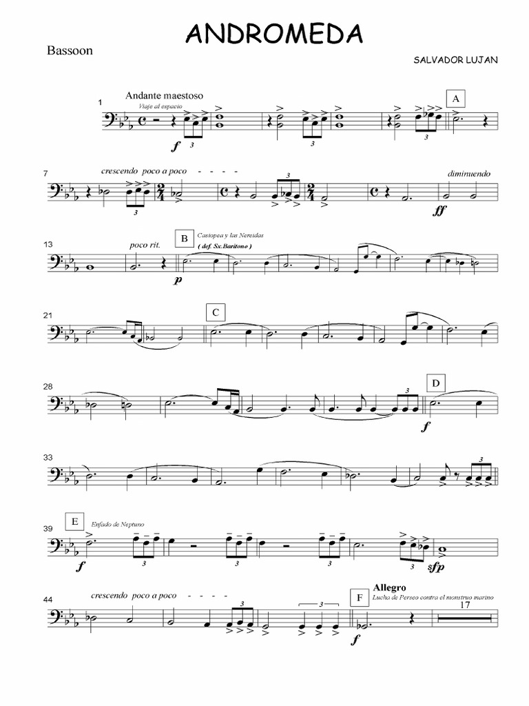 Andromeda 04 Bassones | PDF