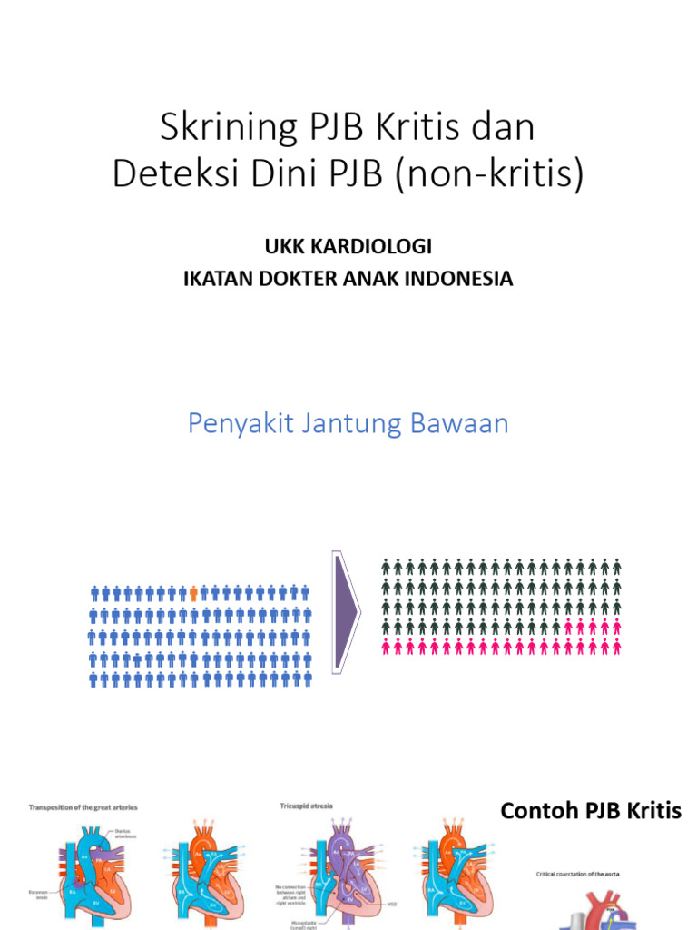 Skrining PJB Kritis Dan Non Kritis - Indah K Murni | PDF