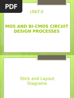 Unit2 - 2 - MOS Layers & Stick Diagrams For NMOS - CMOS - BiCMOS | PDF ...