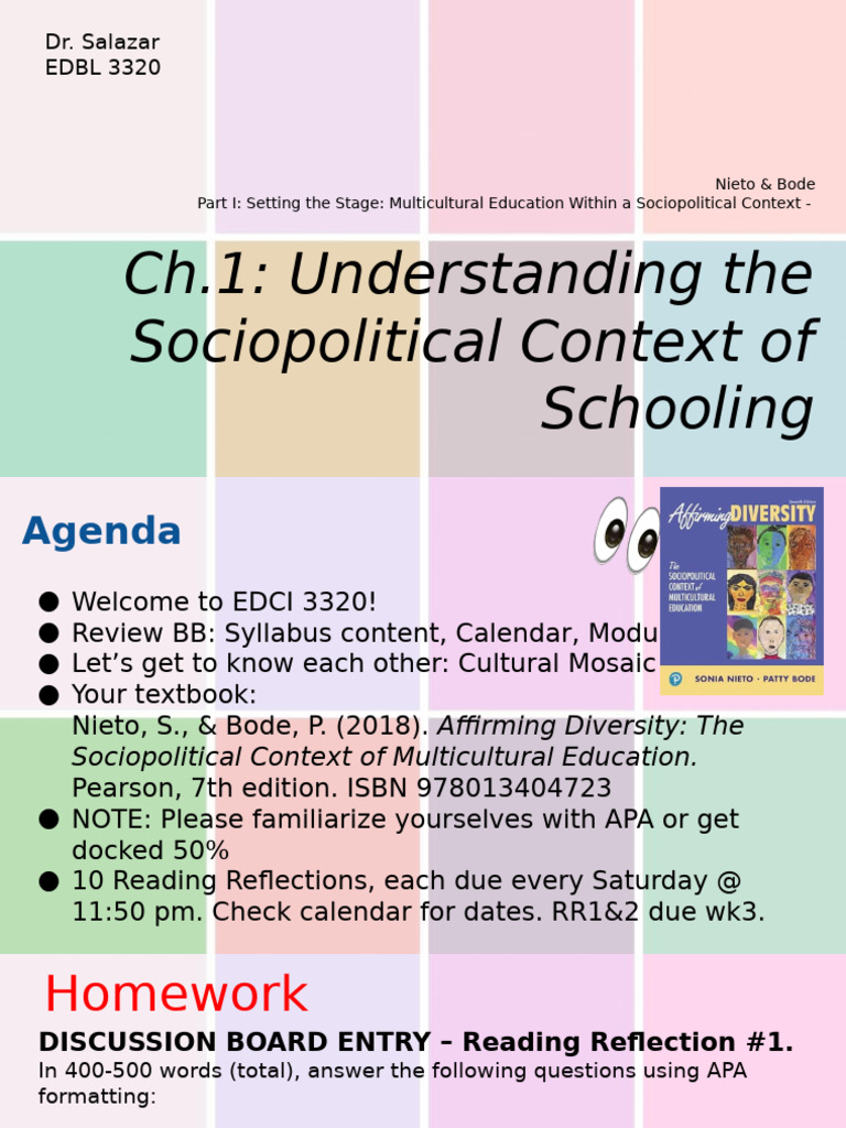 Sociopolitical Context of Multicultural Education | PDF ...