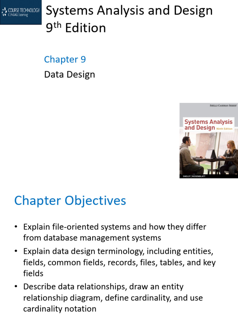 Ch09-Data Design | PDF | Databases | World Wide Web