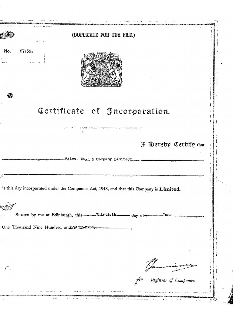 Alex Begg Group Limited | PDF