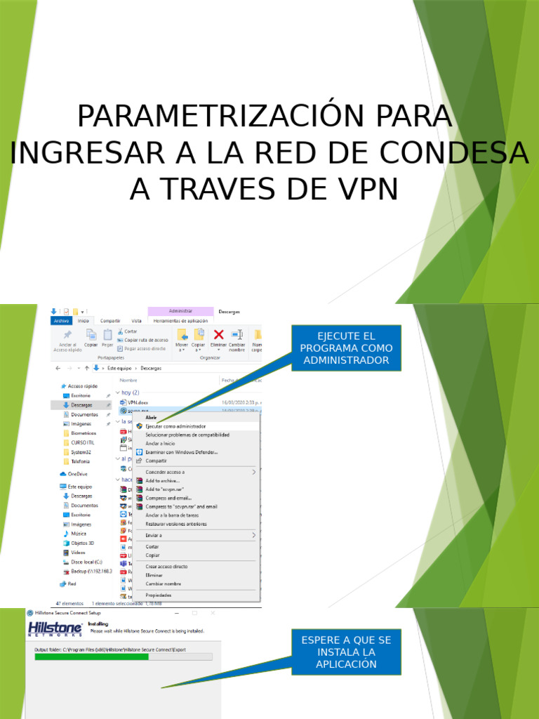 Instructiivo VPN Codensa | PDF