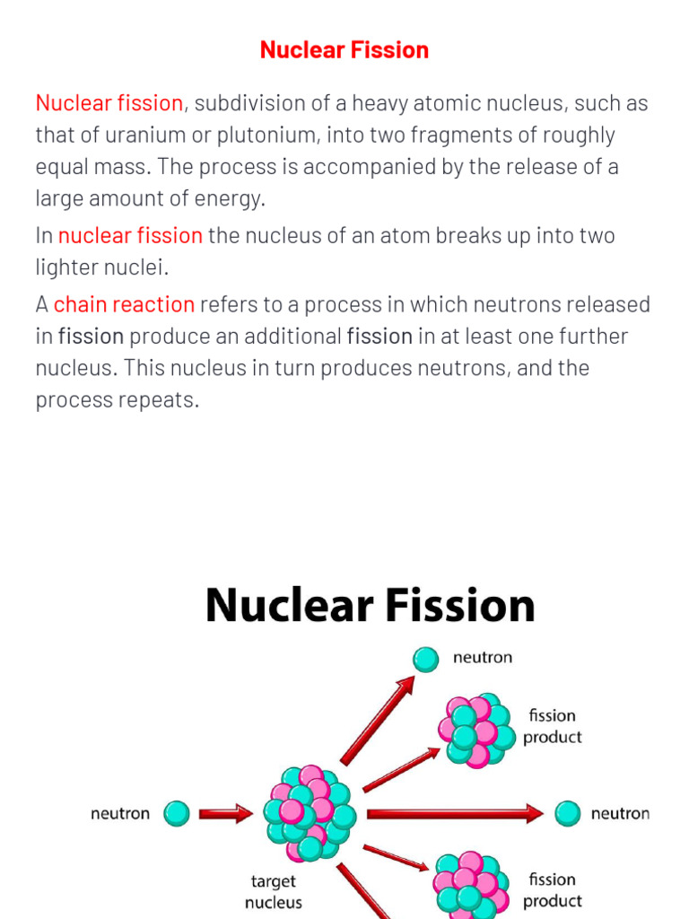 Nuclear Fission & Fusion | PDF