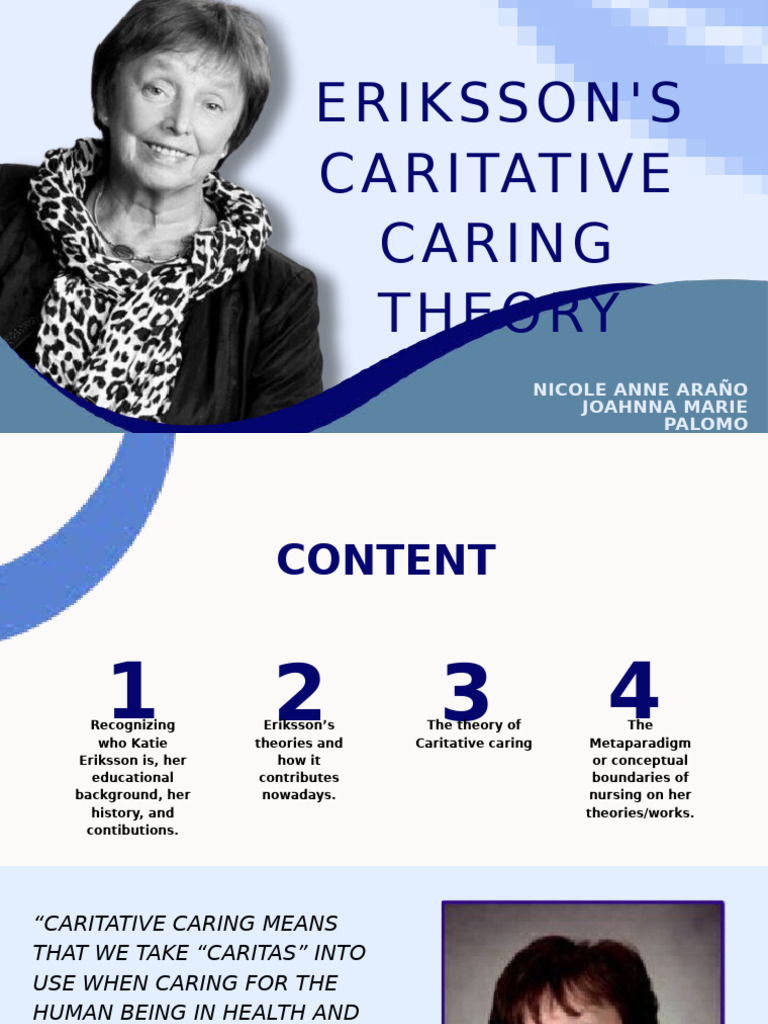 ERIKSSONS-CARITATIVE-CARING-THEORY | PDF | Theory | Science