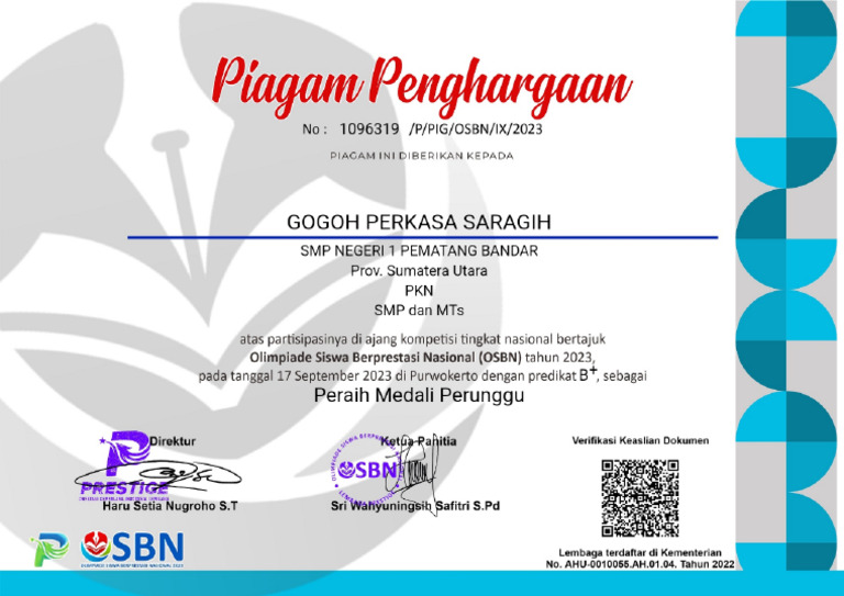 Piag - PKN - Osbn 2023 | PDF