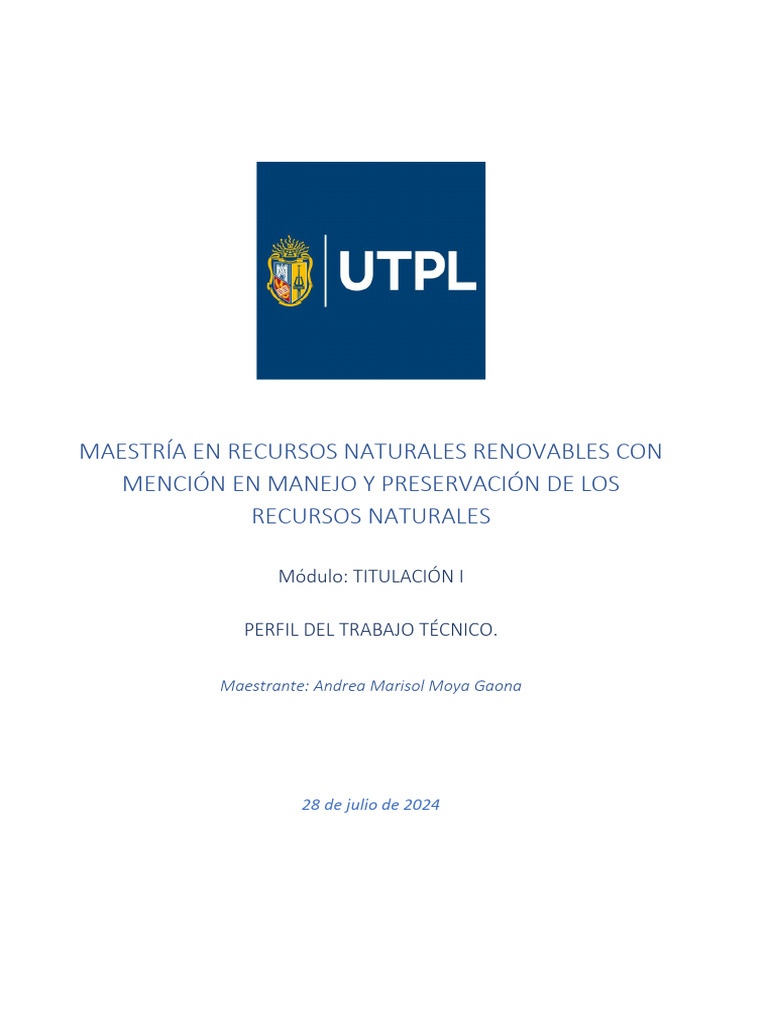 Plan de Manejo ACUS Quinuales | PDF | Sustentabilidad | Los bosques