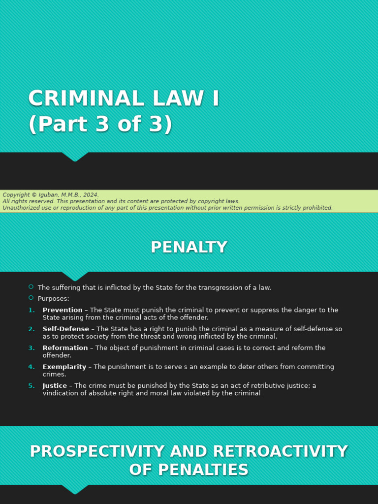 Penalties in Philippine Criminal Law | PDF | Parole | Probation