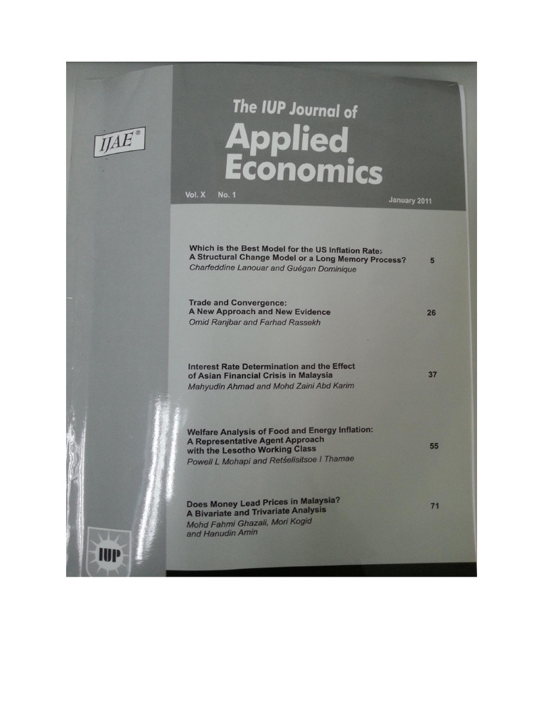 13 - Interest Rate determination-IJAE | PDF