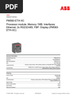 1SAP123400R0072 pm5032 T Eth | PDF | Programmable Logic Controller ...