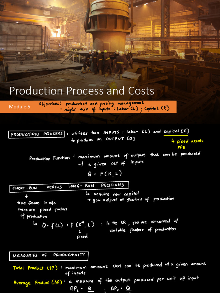 05 The Production Process and Costs v2 | PDF
